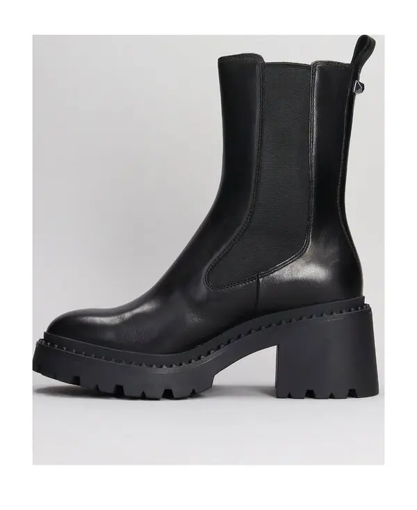 Ash Nico 75mm Leather Ankle Boots