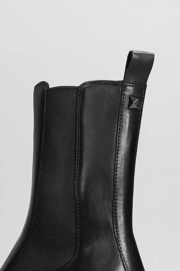 Ash Nico 75mm Leather Ankle Boots