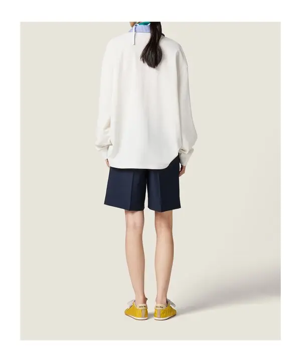 Miu Miu Cotton Piqué Polo Shirt