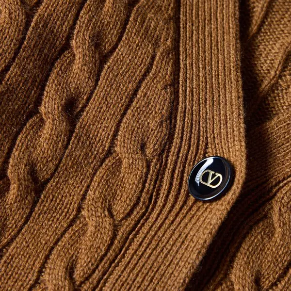 Valentino Garavani Val Cashmere Cardigen Ld63