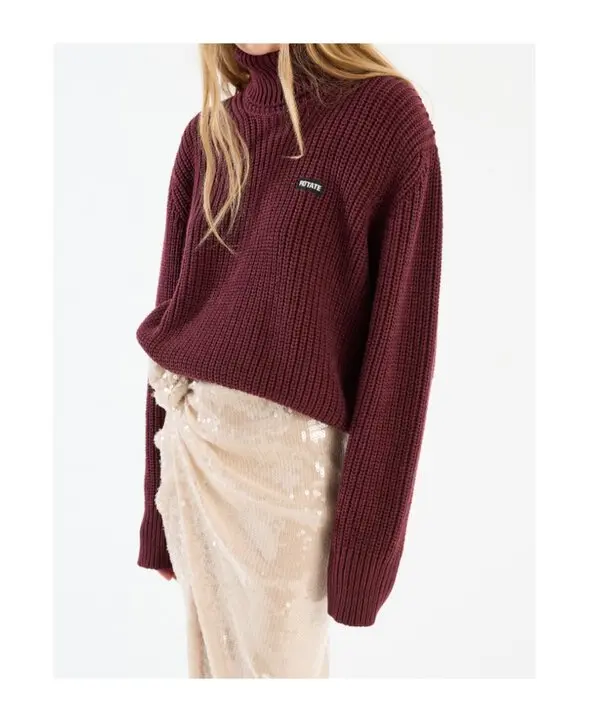 ROTATE BY BIRGER CHRISTENSEN Roll-neck Sweater