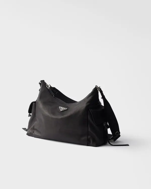 Prada Explore Leather Shoulder Bag