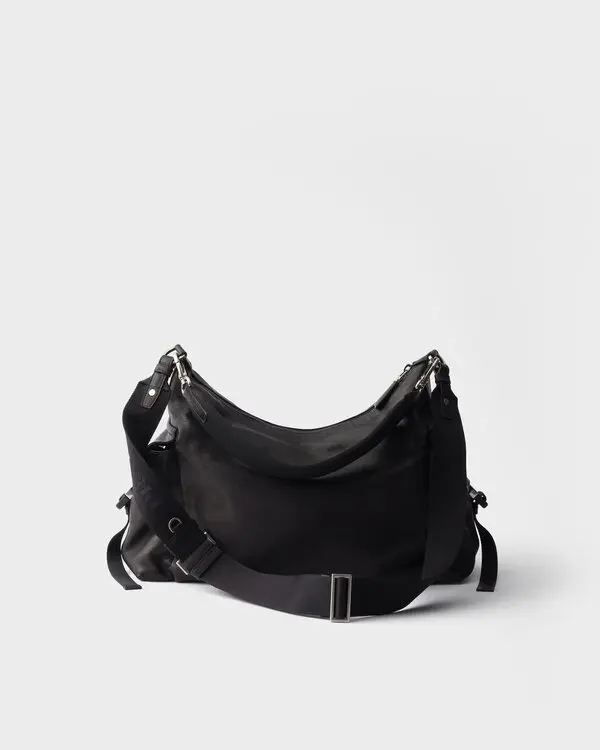 Prada Explore Leather Shoulder Bag
