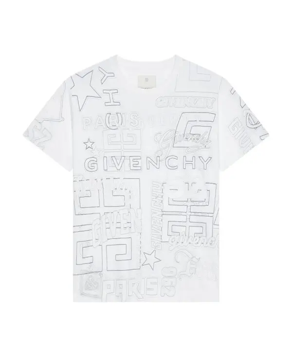 Givenchy Oversized T-shirt In Cotton With Logo