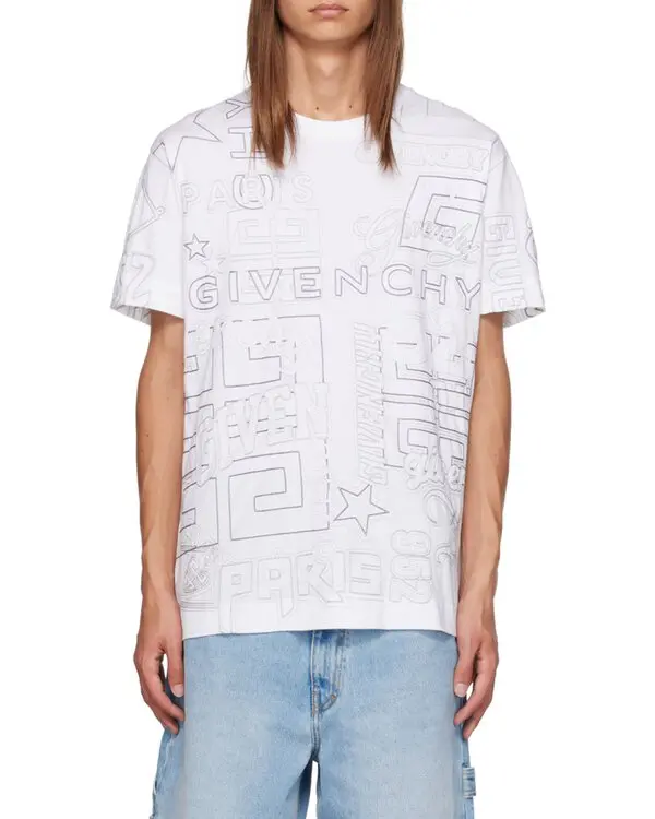 Givenchy Oversized T-shirt In Cotton With Logo