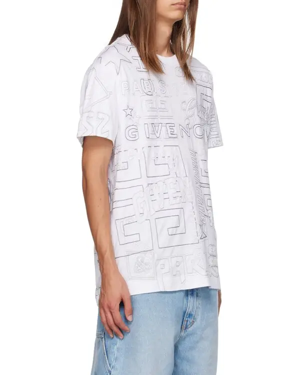 Givenchy Oversized T-shirt In Cotton With Logo