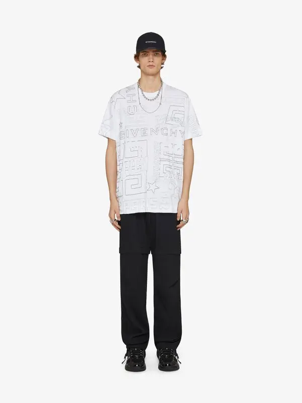 Givenchy Oversized T-shirt In Cotton With Logo