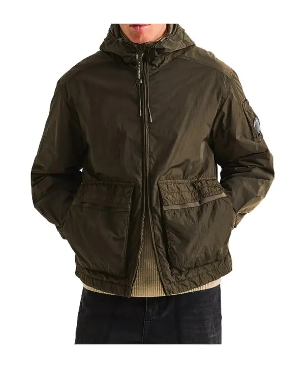 C.P. COMPANY Lightweight Hooded Windbreaker Jacket