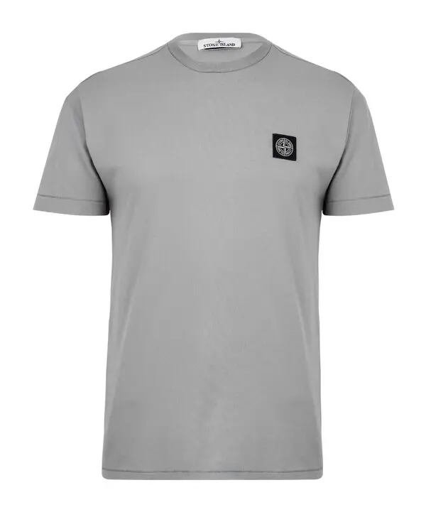 Stone Island Cotton Compass Logo Patch T-shirt
