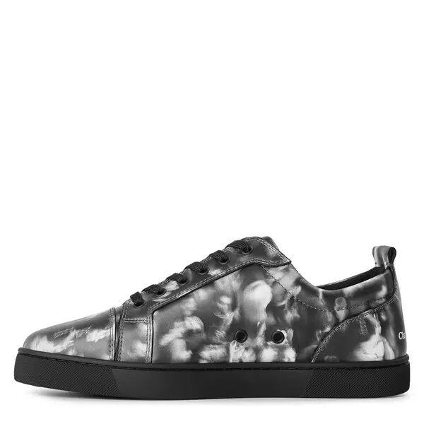 CHRISTIAN LOUBOUTIN Color Blocked Casual Sneakers - Gray