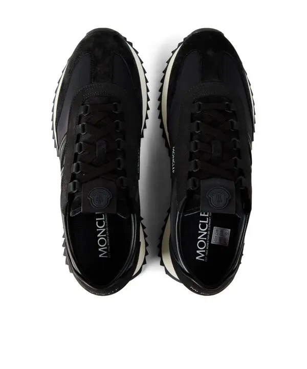 Moncler Retro Lace Up Sneakers - Black