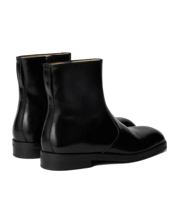LEMAIRE Square-toe Zip Up Boots