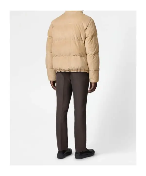 TOD'S Leather Quilted Jacket