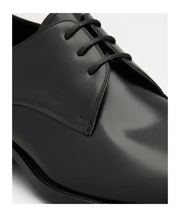 TOD'S Calfskin Lace-up Derby