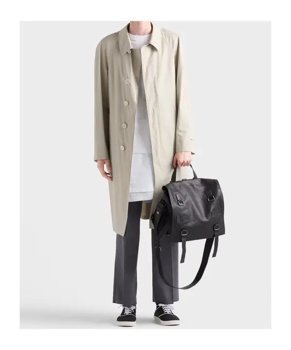 Prada Leather Messenger Bag