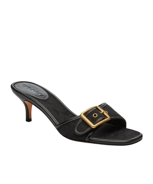 COACH Simple Mules - Black