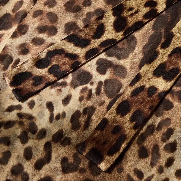 Dolce & Gabbana Minimalist Leopardprint Shirt