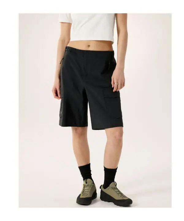 Arc'teryx Lightweight Softshell Utility Shorts - Black