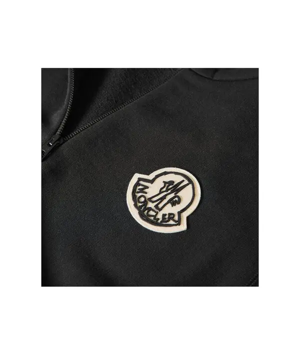Moncler Zip-up Hooded Sweatshirt