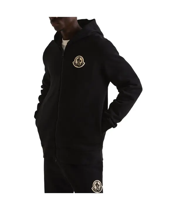 Moncler Zip-up Hooded Sweatshirt