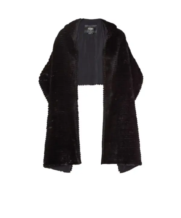 Fendi Mink Travel Scarf