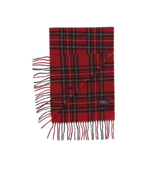 Polo Ralph Lauren Tartan Fringed Scarf