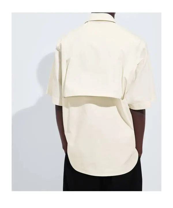 Bottega Veneta Macro Intreccio Cotton Shirt