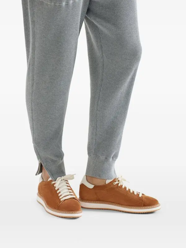 Brunello Cucinelli Suede Lace-up Sneakers