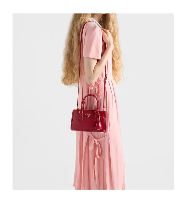 Prada Galleria Patent Saffiano Leather Mini-bag