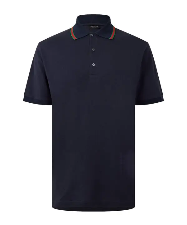 Gucci Short-sleeve Polo Shirt