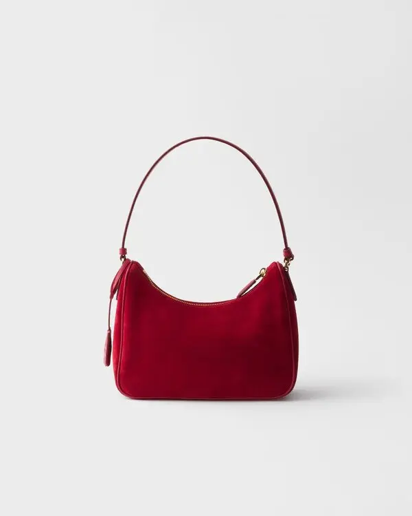 Prada Re-edition 2005 Suede Mini-bag