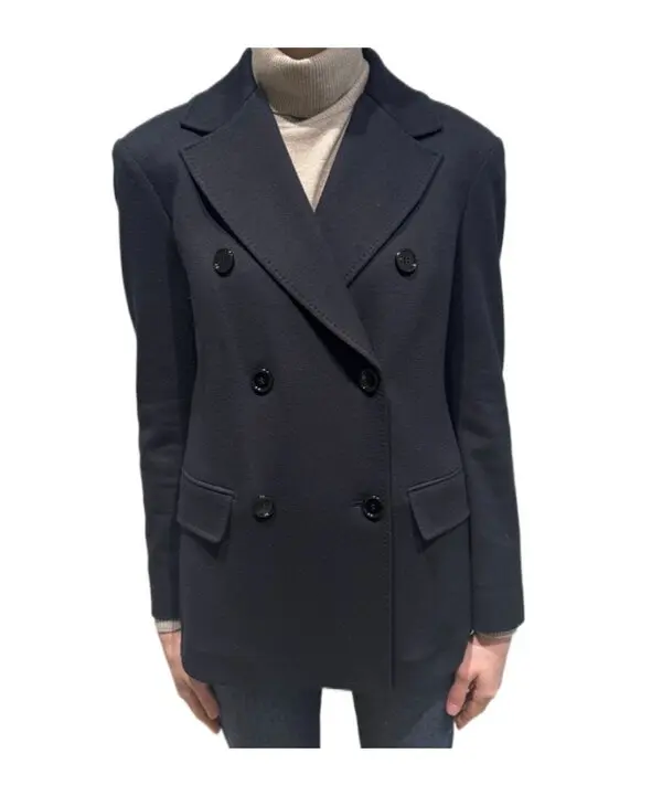 Max Mara Lapel Long-sleeved Suit Jacket