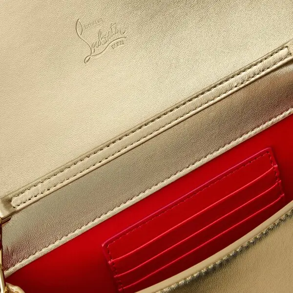 CHRISTIAN LOUBOUTIN Suede Clutch