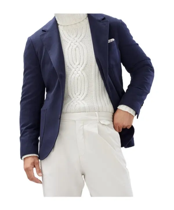 Brunello Cucinelli Notched-lapels Single-breasted Blazer