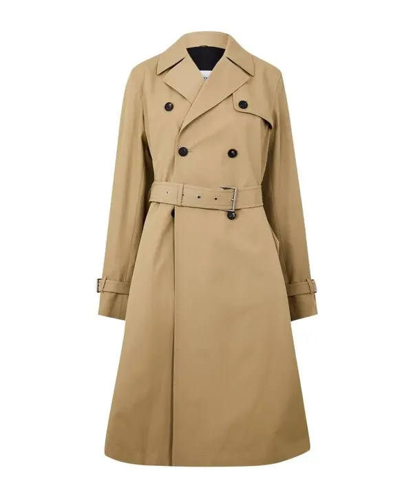 Fendi Solid Color Trench Coat