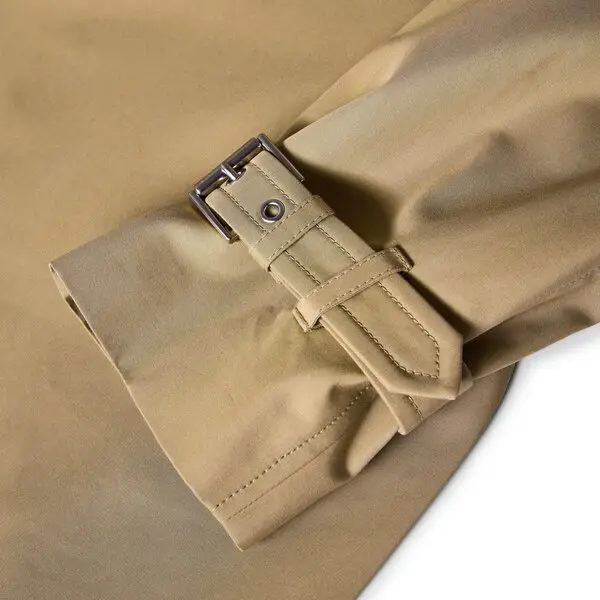 Fendi Solid Color Trench Coat