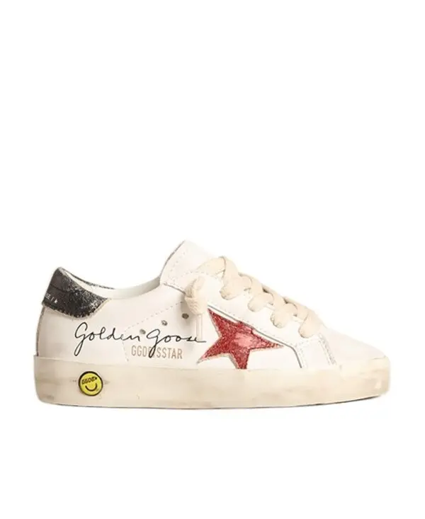 GOLDEN GOOSE Superstar Lace-up Sneakers - White