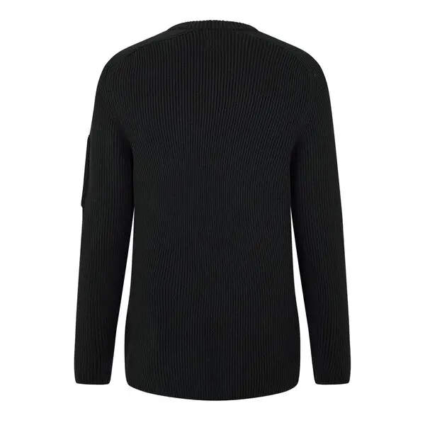 C.P. COMPANY Solid Crew Neck Knit