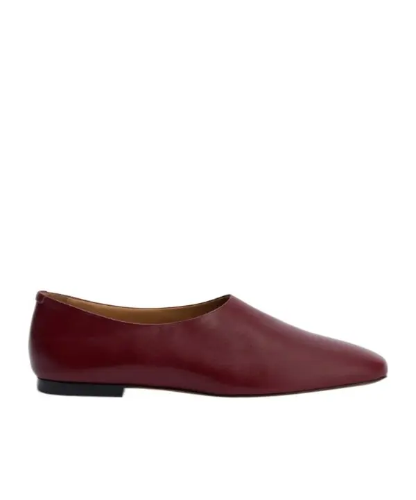 JIL SANDER Ballerina Flats - Red
