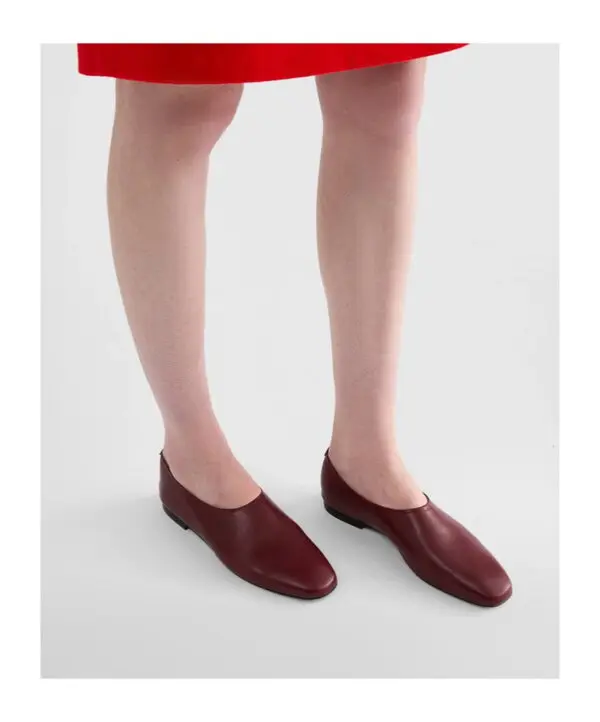 JIL SANDER Ballerina Flats - Red
