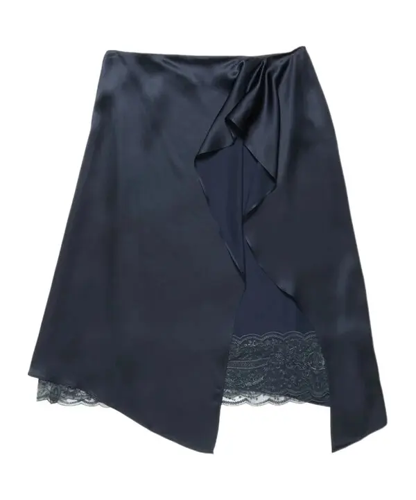 Acne Studios Layered Satin Skirt