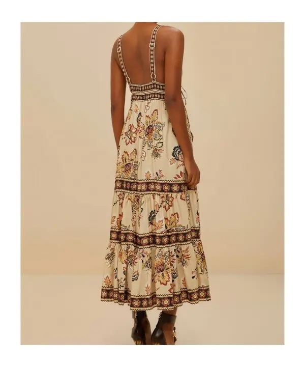 Farm Rio Floral Midi Dress