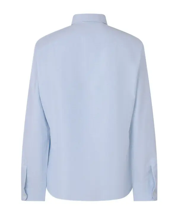 AMI Paris Light Lapel Long-sleeve Shirt