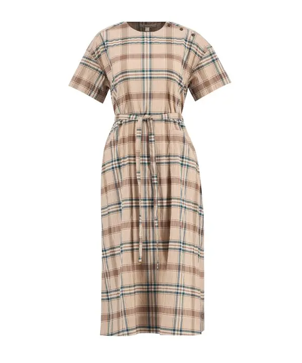 Barbour Gwen Midi Dress - Nude