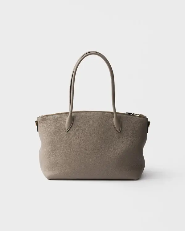 Prada Large Leather Tote Bag