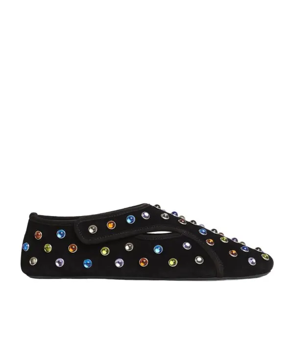 Alaïa Embellished Flex Flats