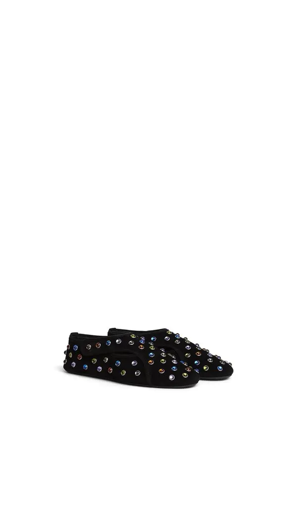 Alaïa Embellished Flex Flats