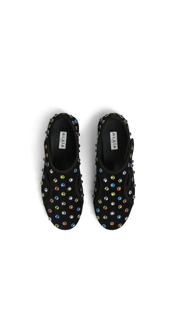 Alaïa Embellished Flex Flats