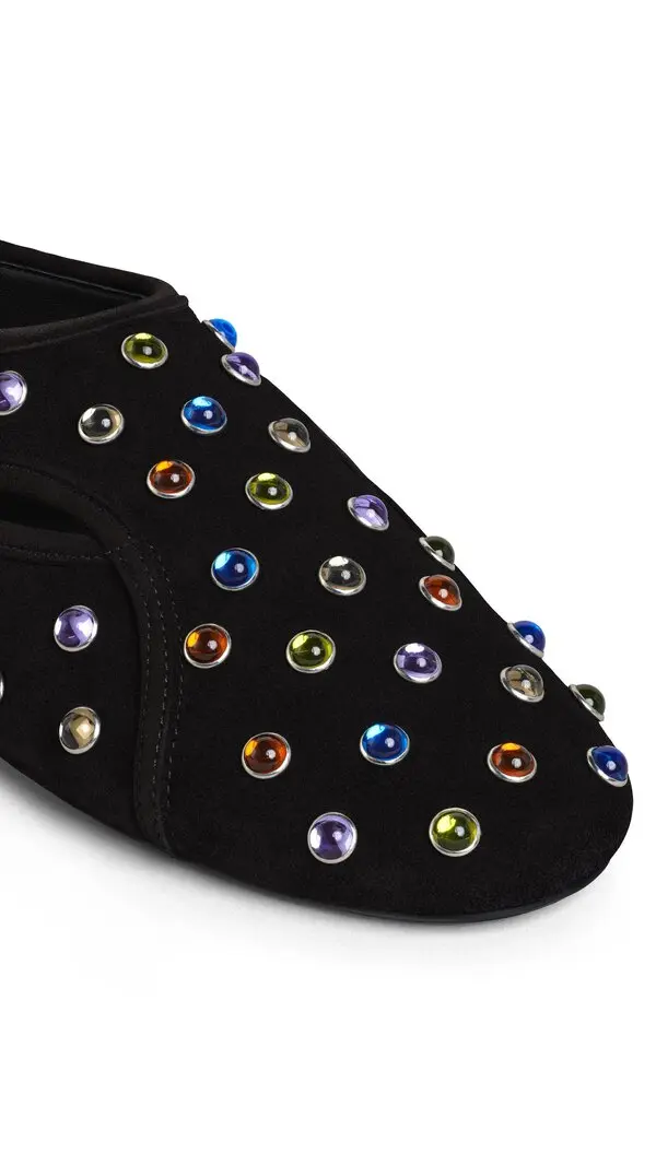 Alaïa Embellished Flex Flats