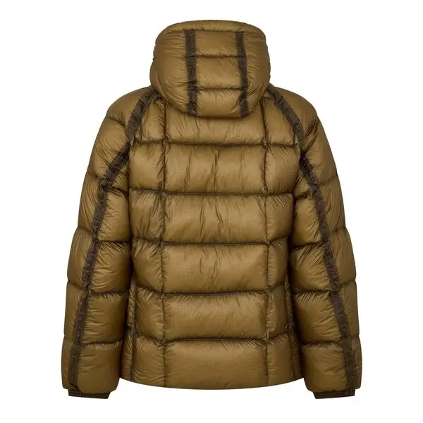 C.P. COMPANY Quilted Hooded Down Puffer Jacket